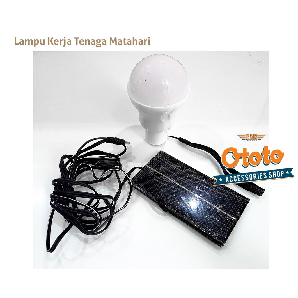 Jual SALE MURAH Bohlam Lampu Penerangan Tenaga Matahari Solar System ...