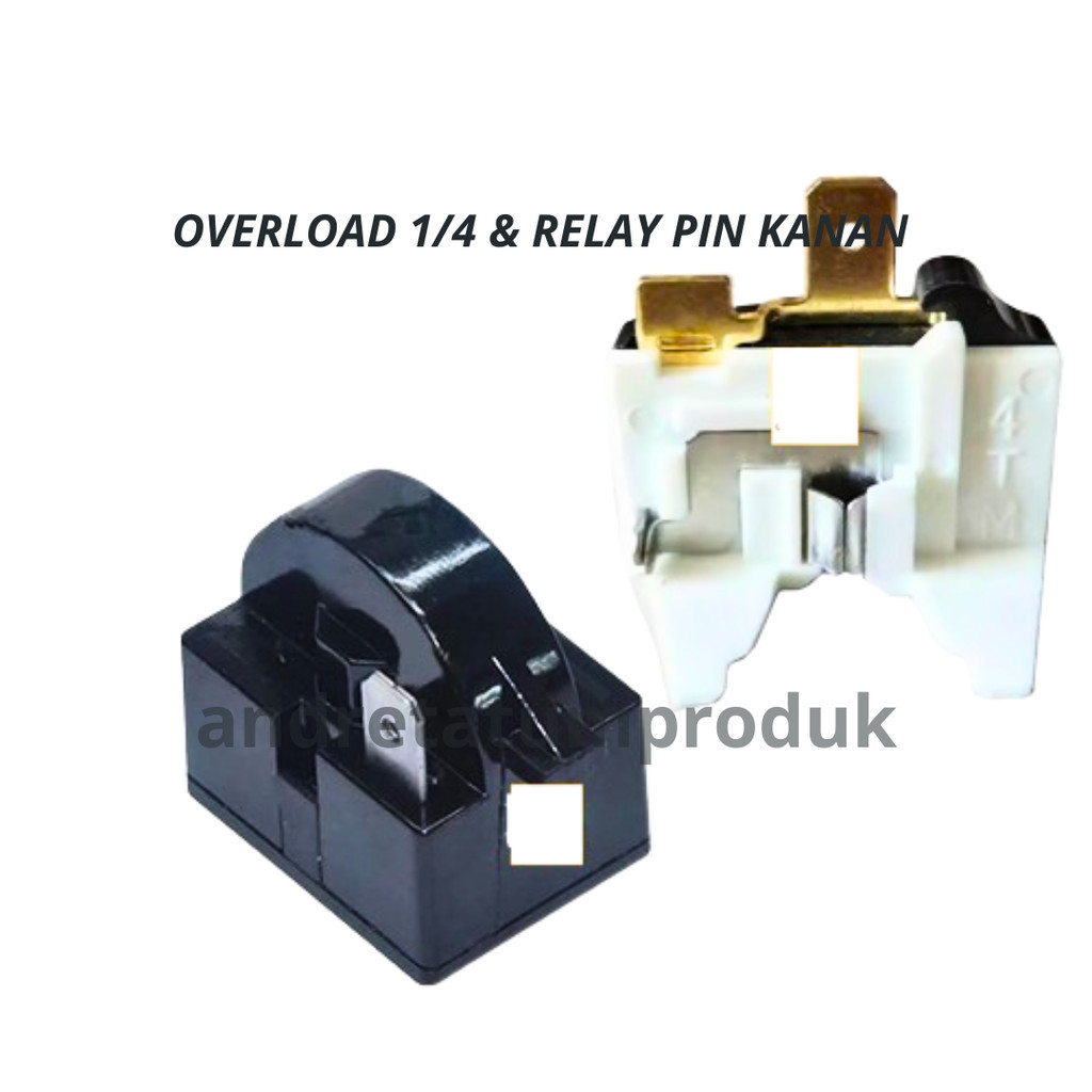 Jual [ 1 SET ] Relay Ptc Overload 1/4 showcase/freezer | Shopee Indonesia