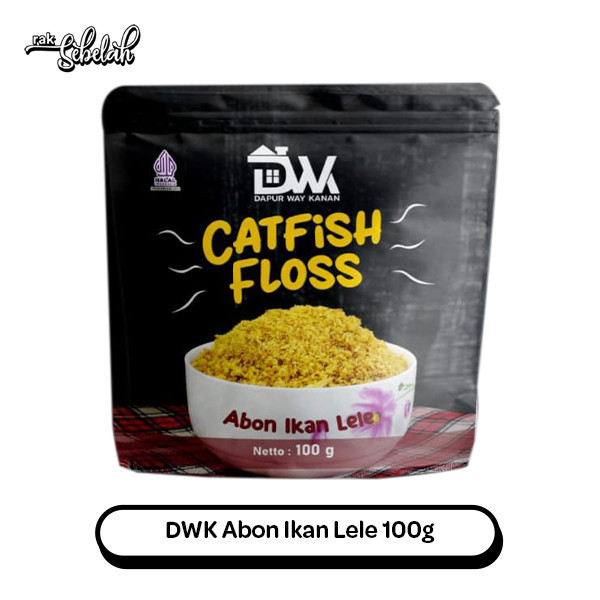 Jual DWK Abon Ikan Lele 100g - Catfish Floss | Makanan Kering | Lauk ...