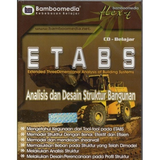 Jual paket cd dvd tutorial BELAJAR ETABS CIVIL SOFTWARE | Shopee Indonesia