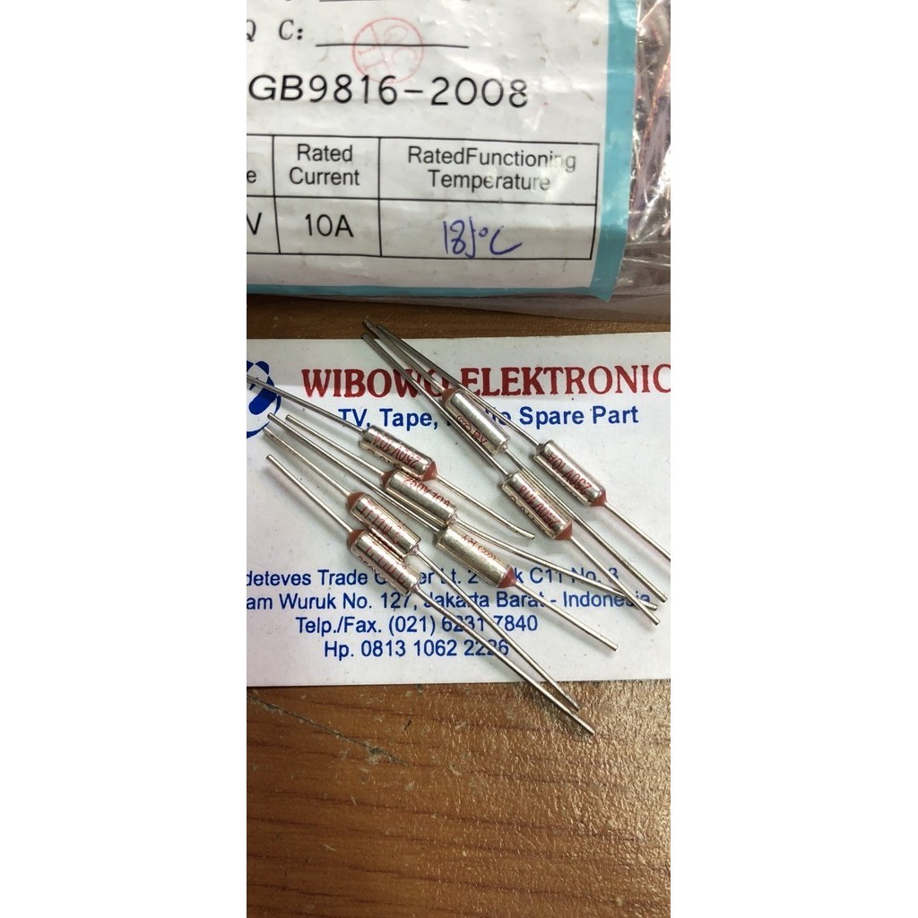 Jual SO99 TERMOFUSE 10A banyak ukuran - 215c | Shopee Indonesia