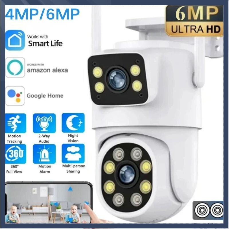 Jual 【COD】IP Kamera/8MP CCTV Kamera/Camera CCTV Outdoor/CCTV IP67 ...
