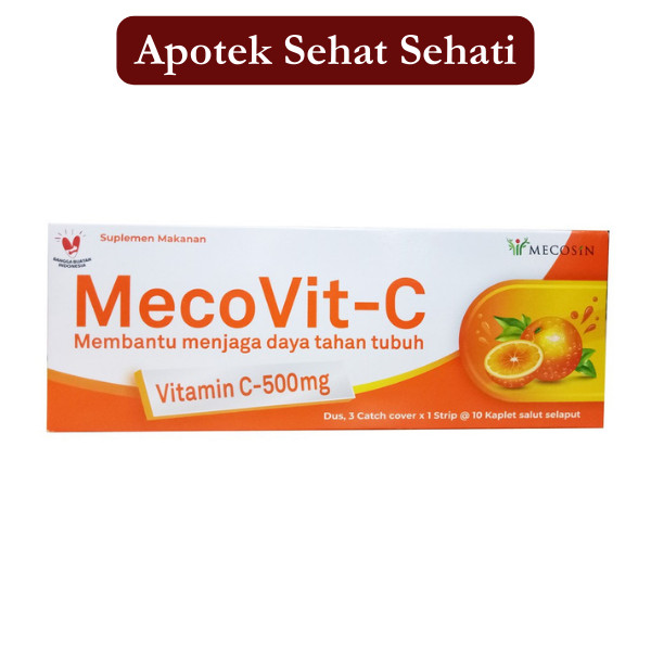 Jual MECOVIT C 30 S VITAMIN C 500 MG | Shopee Indonesia