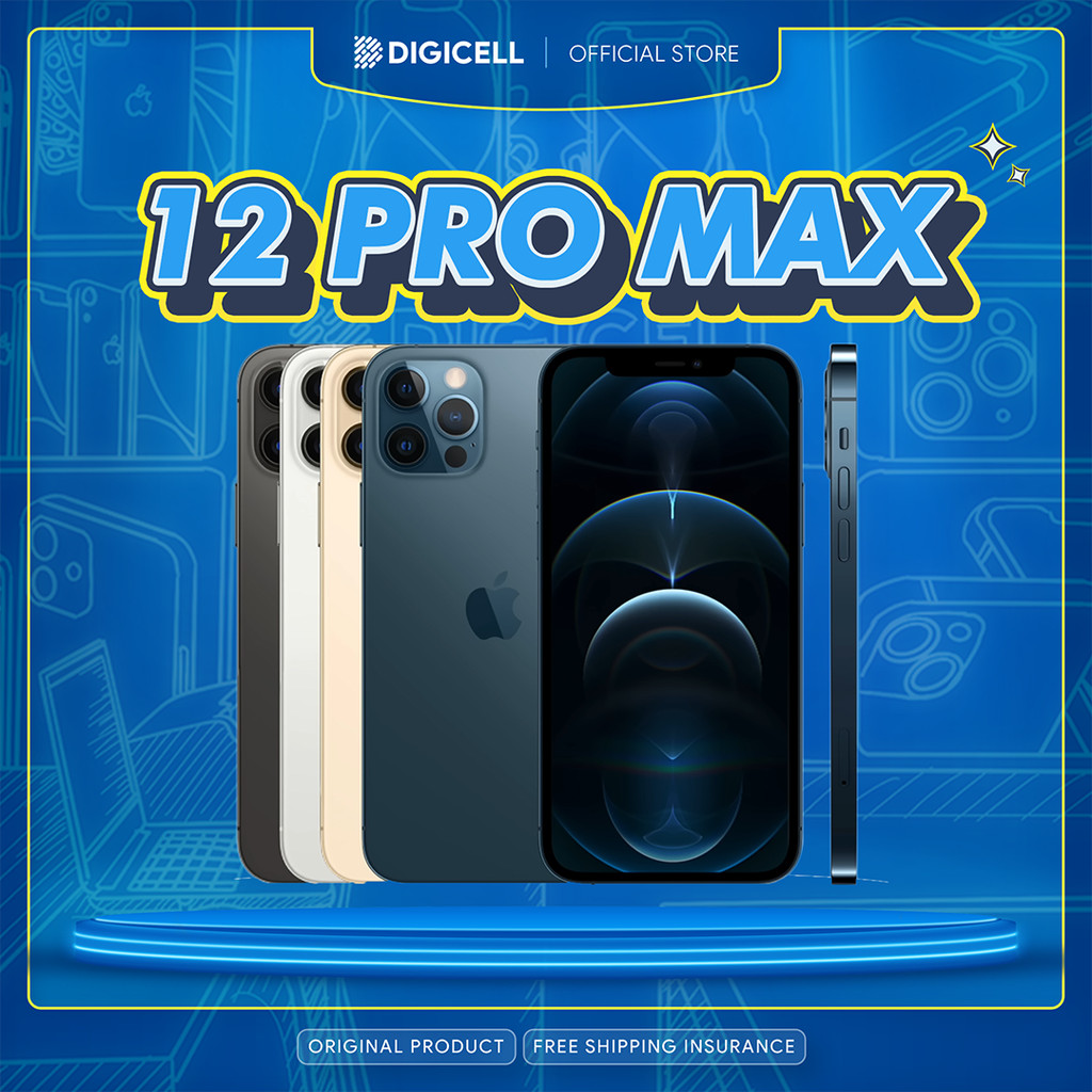 Jual IP 12 PRO MAX 128 256 GB - LIKE NEW | Shopee Indonesia