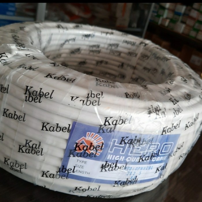 Jual Kabel Kawat 2x2,5mm Isi 2 Kabel Panjang 50 Meter | Shopee Indonesia