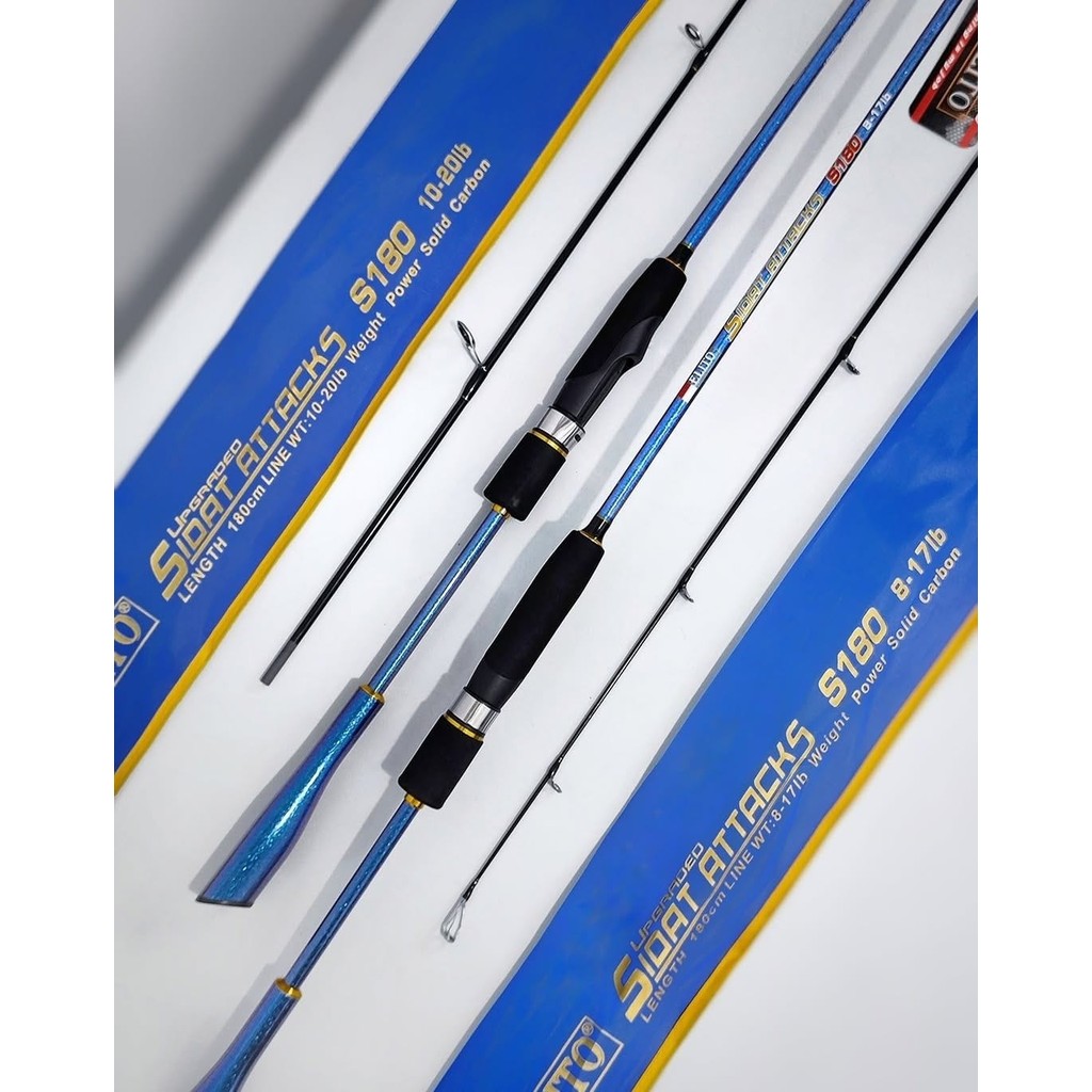 Jual Joran Elito Sidat Attack SP dan BC 165/180cm JS Carbon Solid ...