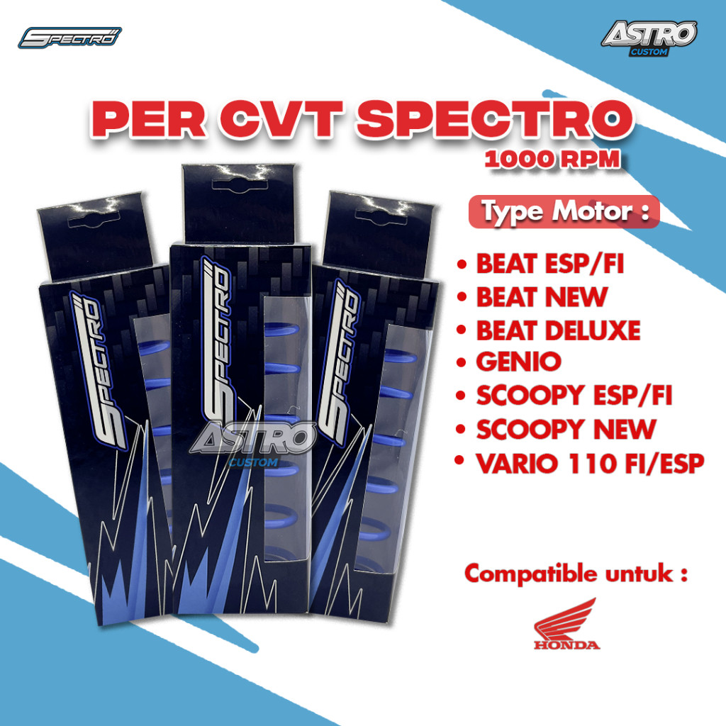 Jual Per CVT 1000 RPM Beat Fi ESP Scoopy Fi ESP Genio Vario 110 Fi Beat ...