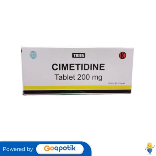 Jual Cimetidine Trifa 200 Mg Box 100 Tablet | Shopee Indonesia