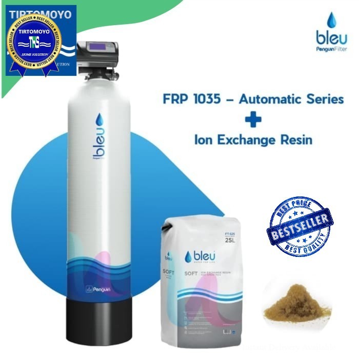 Jual filter air otomatis tabung ion resin FRP 1035 free instalasi ...