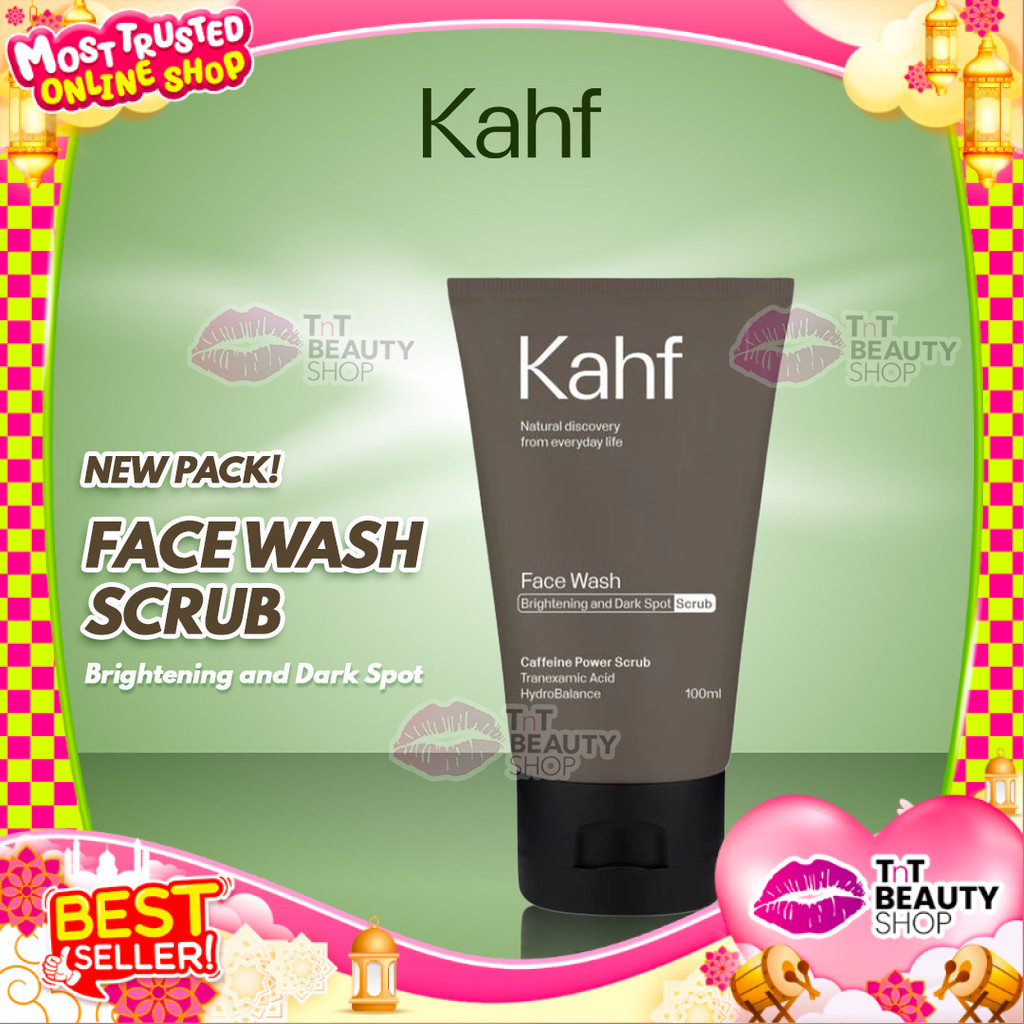 Jual Kahf Gentle Exfoliating Face Scrub 100ml | TnT Beauty Shop ...