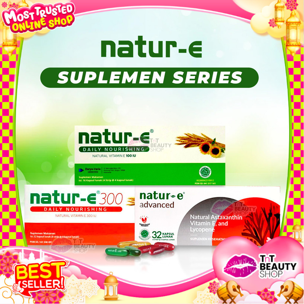 Jual Natur-e Soft Capsule Suplemen Series - 100 IU - 300 IU - Advanced ...