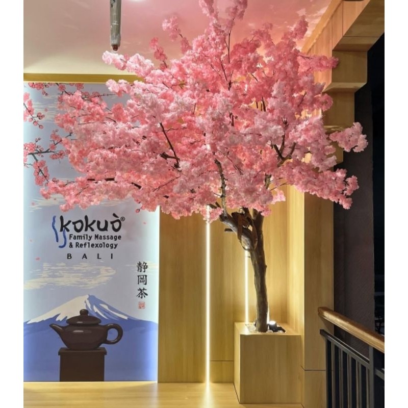 Jual sakura jumbo 2,5mtr pohon sakura meihua - dekorasi sakura Imlek ...