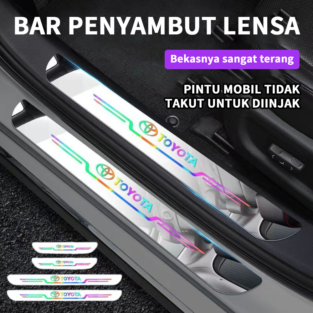 Jual 4Pcs Stiker Pelindung Sill Plate / Lanjutan Akrilik Bahan ...