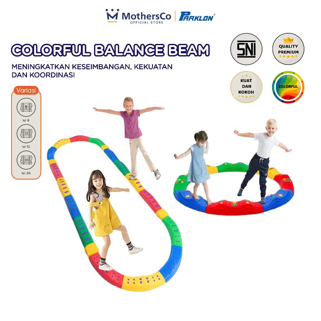 Jual Parklon Balance Beam Anak Balok Kesimbangan Papan Titian Papan ...