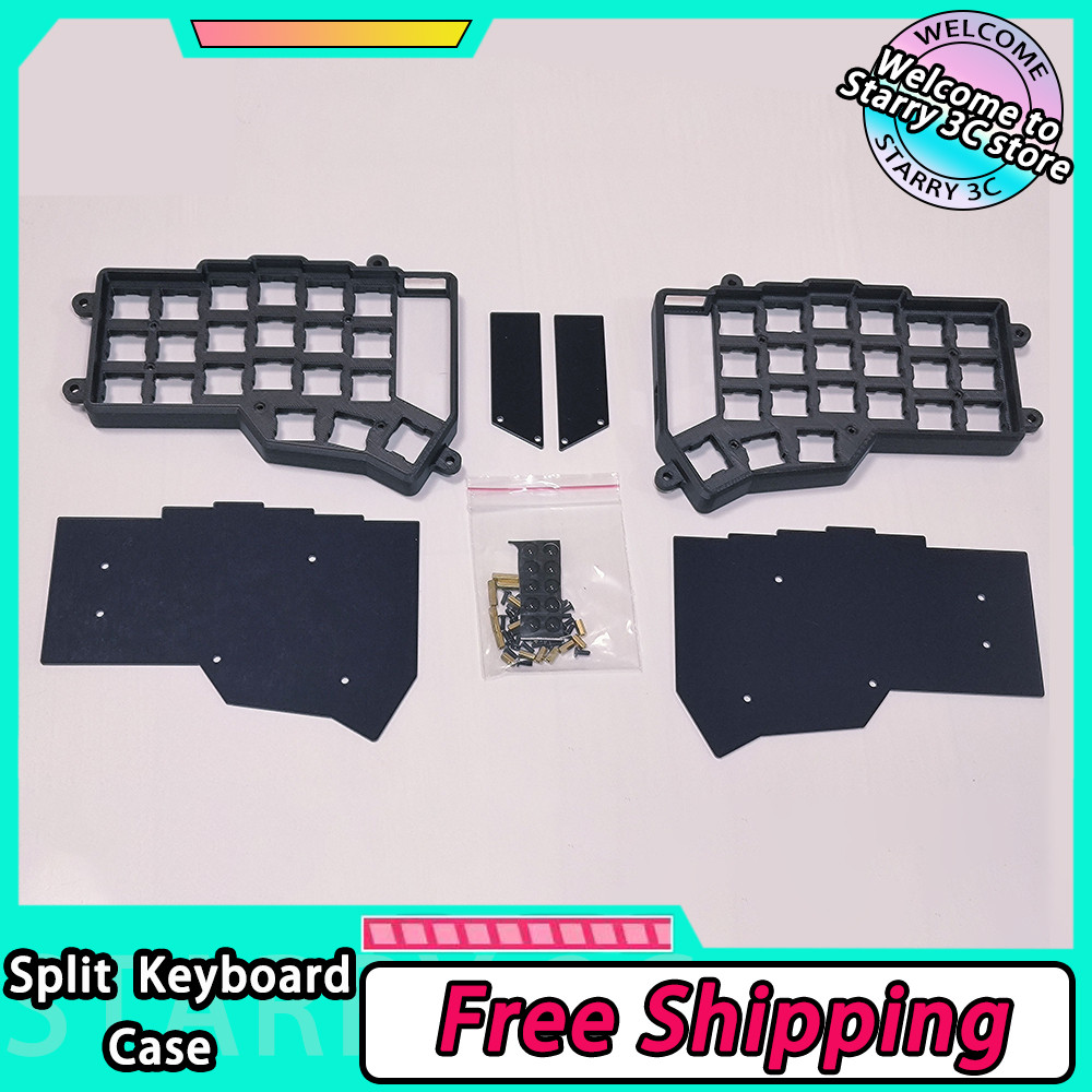 Jual Corne Crkbd Split Keyboard Case Kit Customized Acrylic Bottom ...