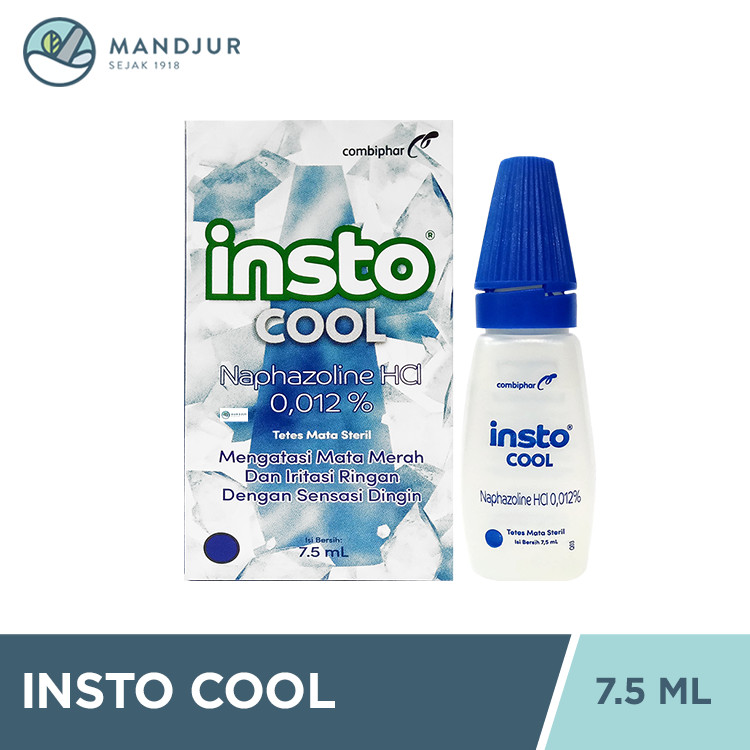 Jual INSTO COOL TETES MATA 1 BOTOL @ 7.5 ML | Shopee Indonesia
