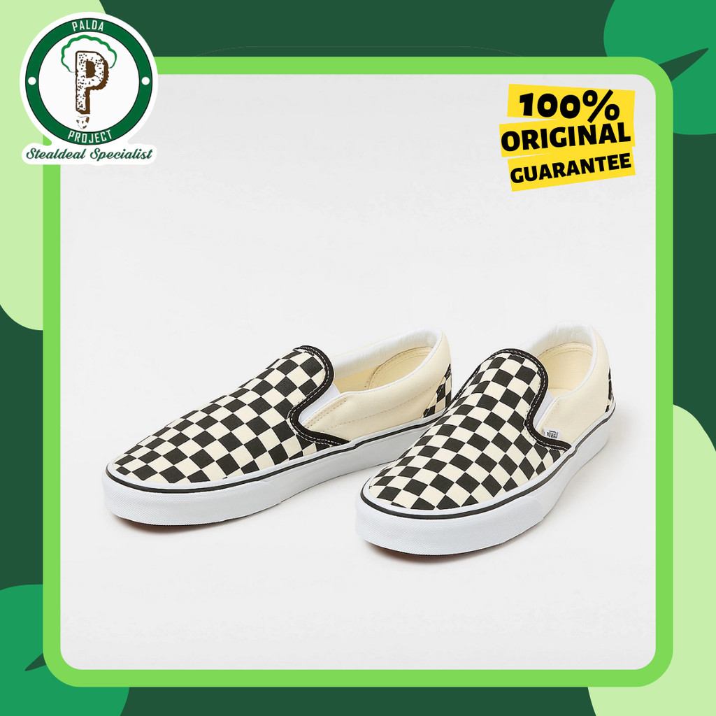 Jual Vans Classic Slip-On Checkerboard 100% Original Guarantee | Shopee ...