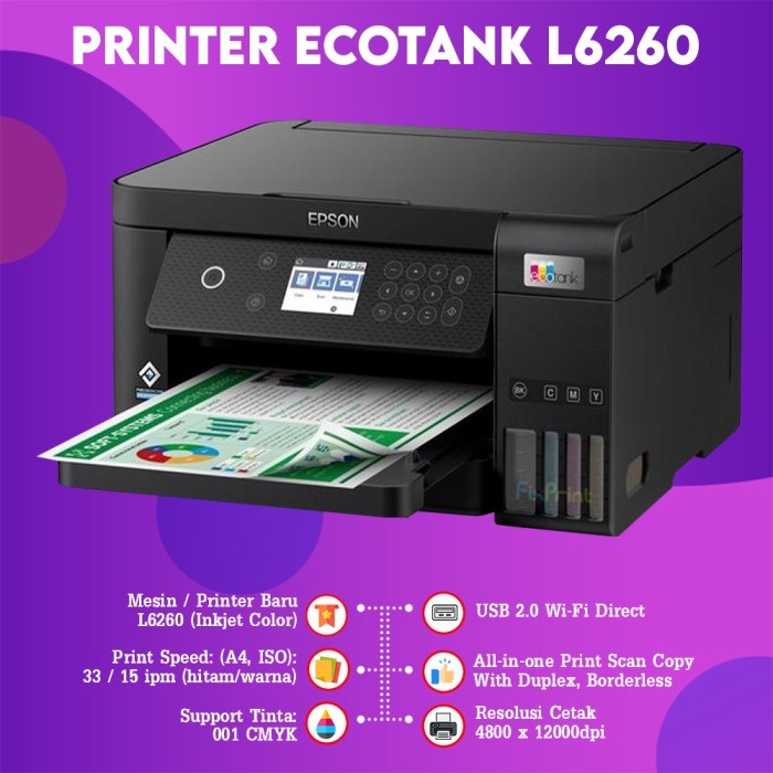 Jual Printer Epson L8050 L 8050 Photo Wifi Pengganti Epson L805 | Shopee Indonesia