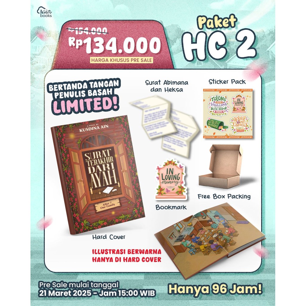 Jual After 7 Our Family (Surat Terakhir dari Ayah) (Paket HC 2 ...