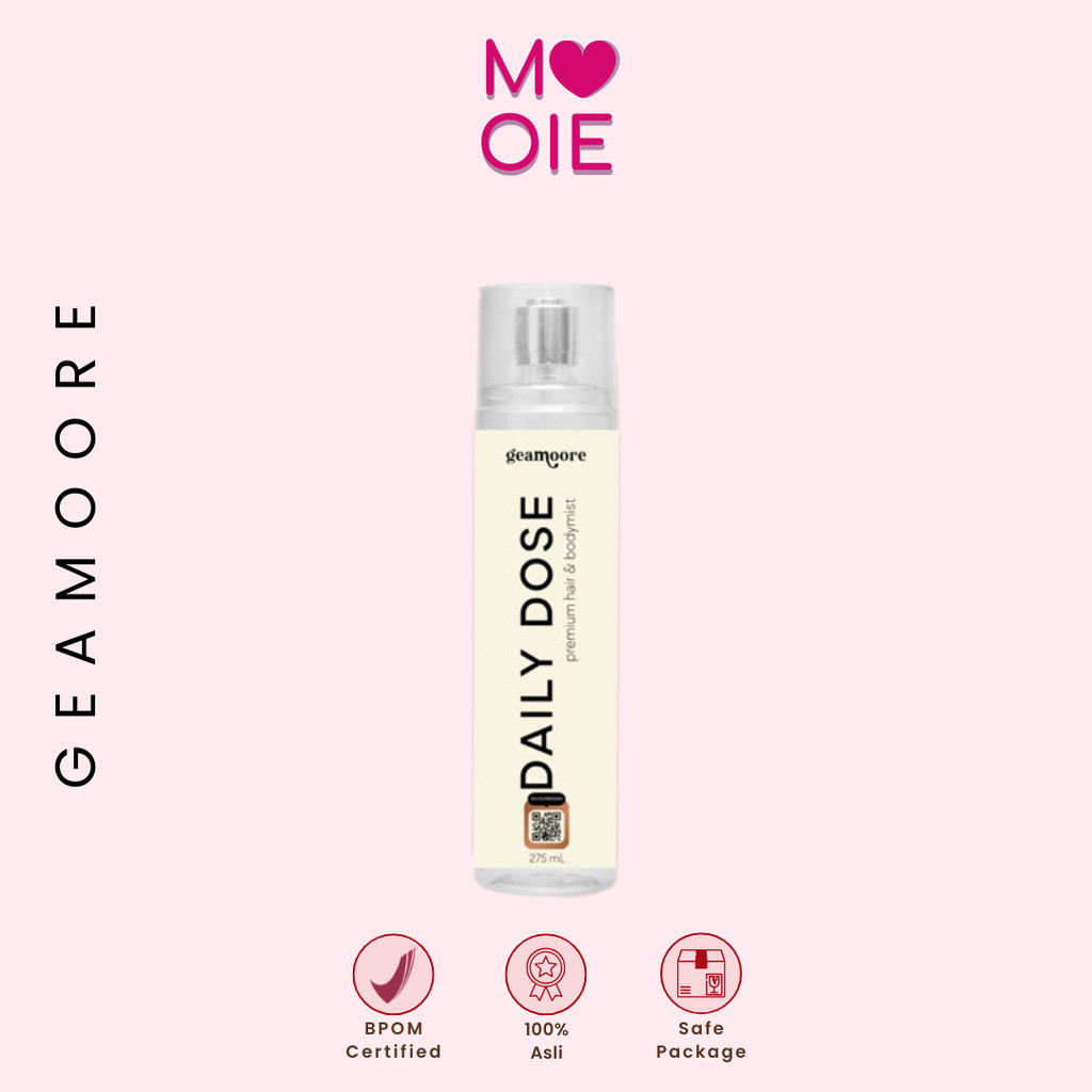 Jual Geamoore Daily Dose Hair & Body Mist Premium 275 ML | Shopee Indonesia