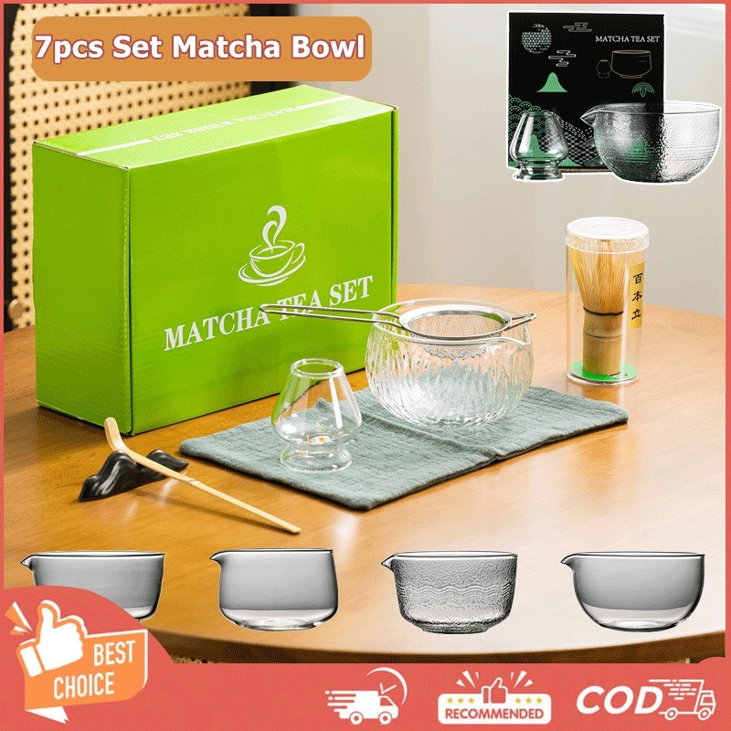 Jual Matcha Bowl Set Pengaduk Matcha Bambu / Spout Chasen Holder ...