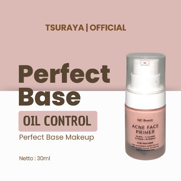 Jual TSURAYA MAKEUP BASE CREAM PRIMER FOR ACNE SKIN - EXTRA HYDRATING ...