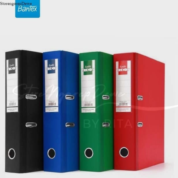 Jual BANTEX LEVER ARCH FILE TRENDY FOLIO 5CM 1447/ODNER/ORDNER bahan ...