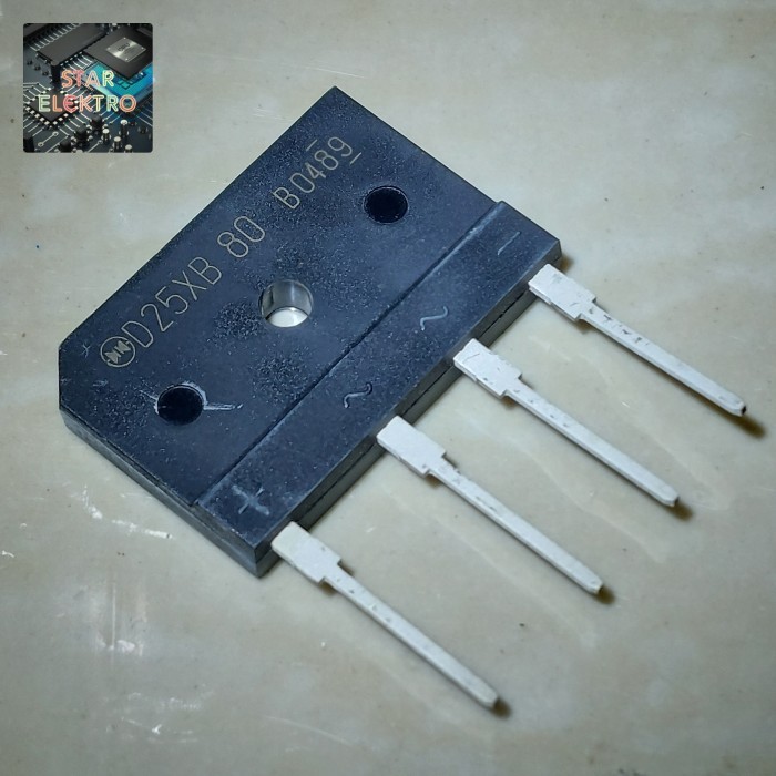 Jual D25XB 80 D25XB80 Dioda Sisir Bridge 25A 800V Rectifier D25 XB80 ...