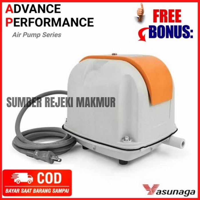 Jual YASUNAGA AP 60 Blower / Pompa Udara / Aerator AP60 Kolam Ikam Koi ...