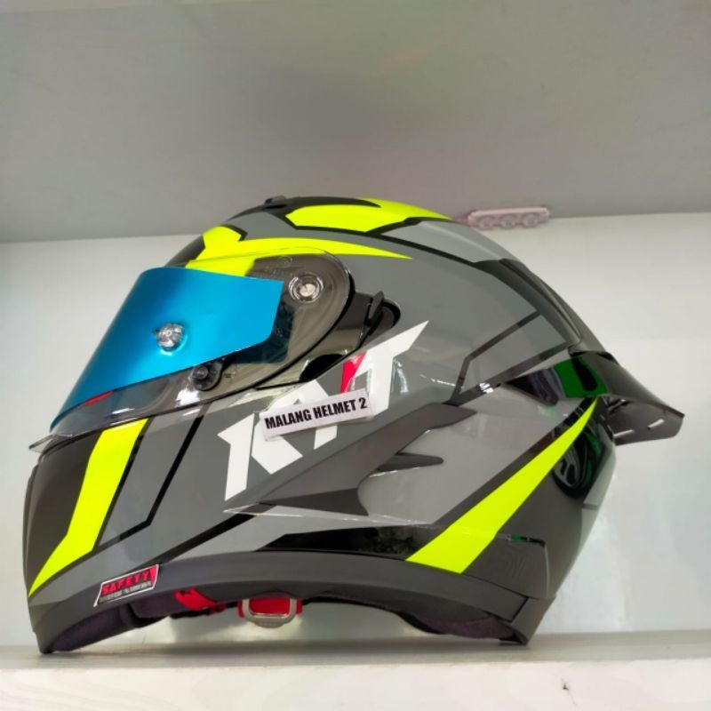 Jual Helm KYT Falcon FR Raid Yellow/Fuxia Paket Ganteng (ongkir ...