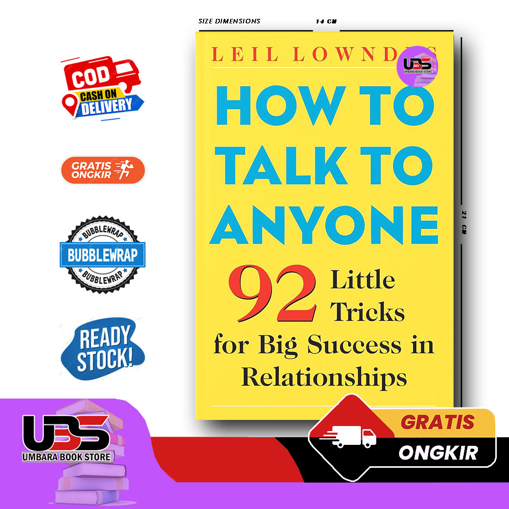Jual How To Talk To Anyone - Leil Lowndes (English) | Shopee Indonesia