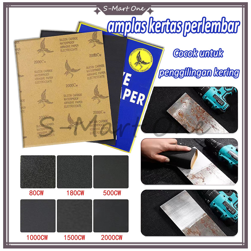 Jual amplas kertas perbiji/Amplas halus /amplas resin /amplas kayu ...