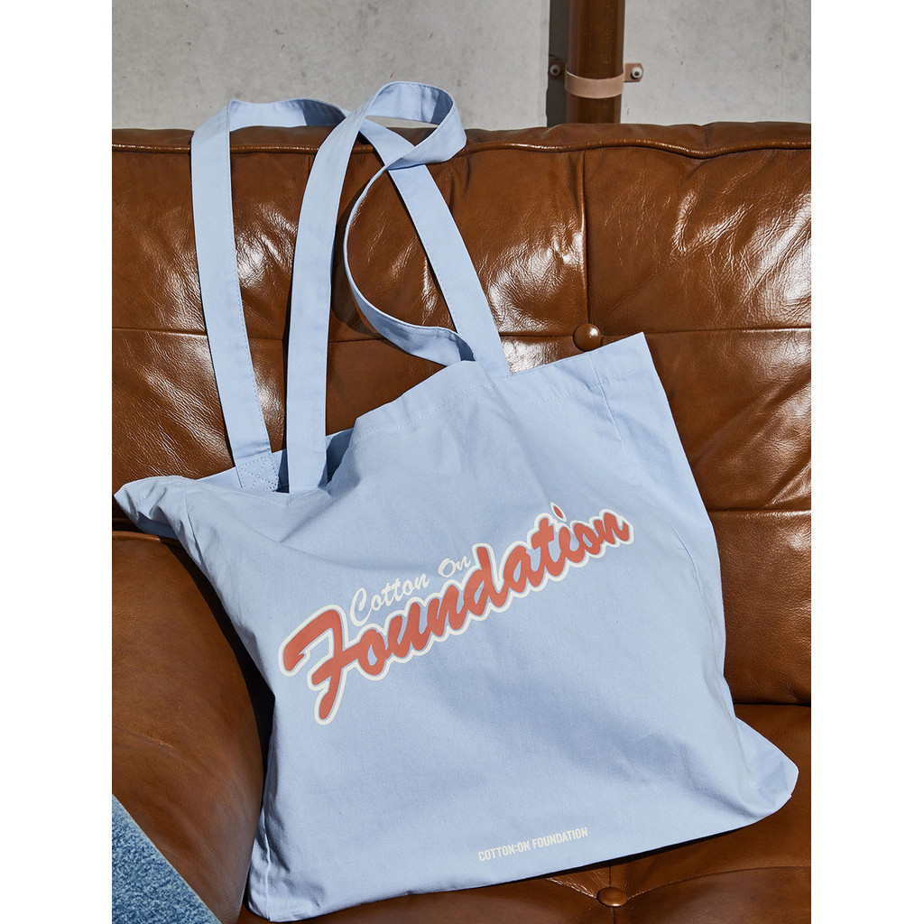 Jual Cotton On - Tas Wanita - Foundation Adults Recycled Tote Bag | Shopee Indonesia