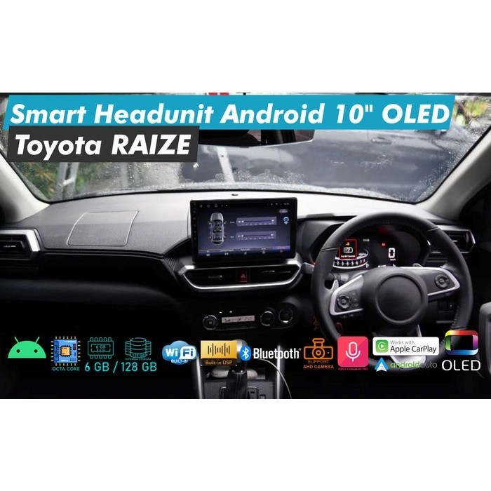 Jual PROMO SPESIAL BIG SALE Toyota RAIZE daihatsu ROCKY Smart headunit ...