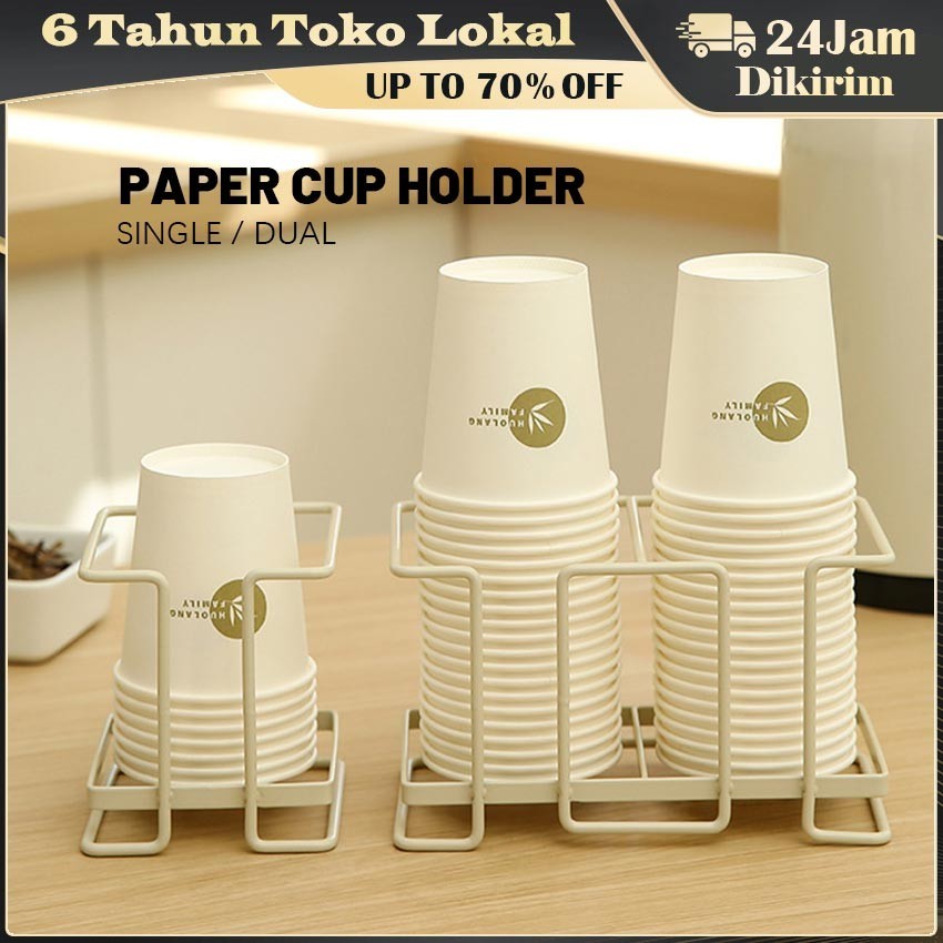Jual Dispenser Paper Cup Holder / Rak Cup Holder / Rak Paper Cup / Rak ...