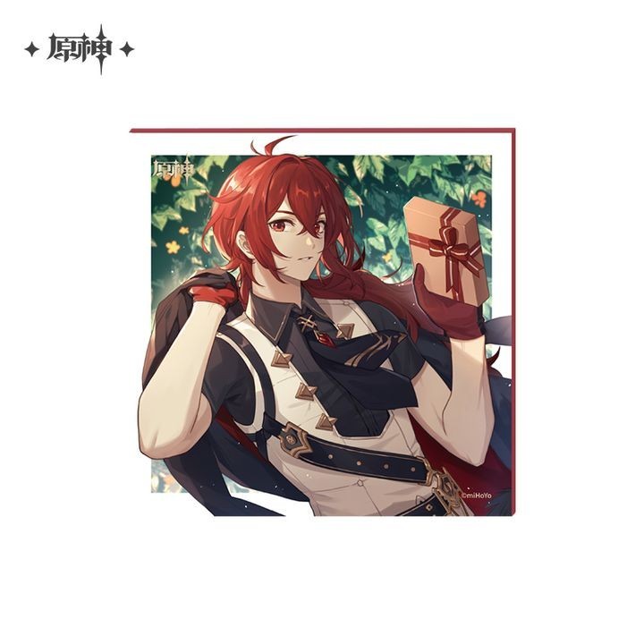 Jual Diluc Destined Day Series Theme Shikishi 2022 15cm - Genshin ...