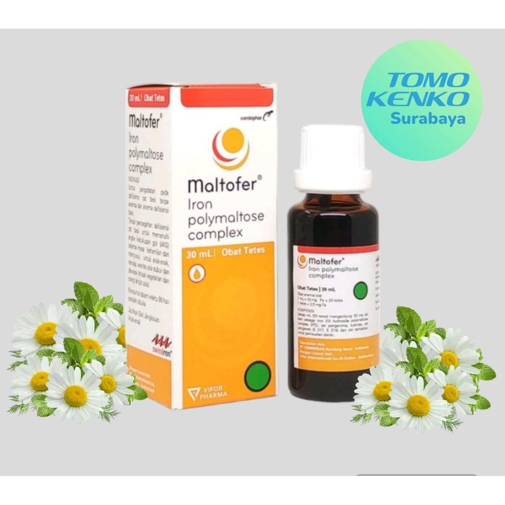 Jual Maltofer Drops Vitamin Zat Besi Anemia Kurang Darah Untuk Bayi dan ...