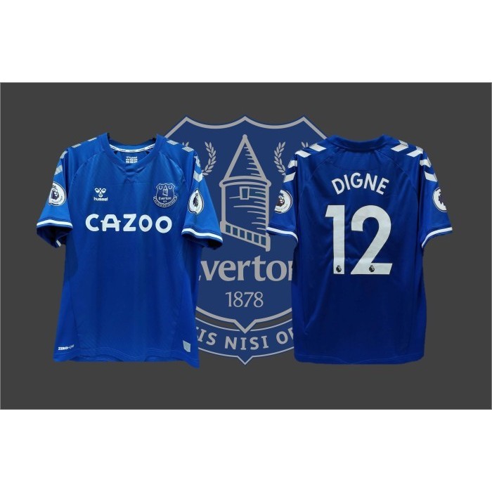 Jual Original Jersey Everton Home 2020/2021 Lucas Digne | Shopee Indonesia