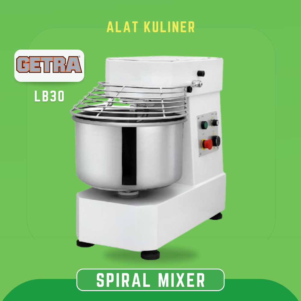 Jual GETRA LB-30 LB30 LB 30 SPIRAL MIXER ROTI 30 LITER MIXER SPIRAL ...