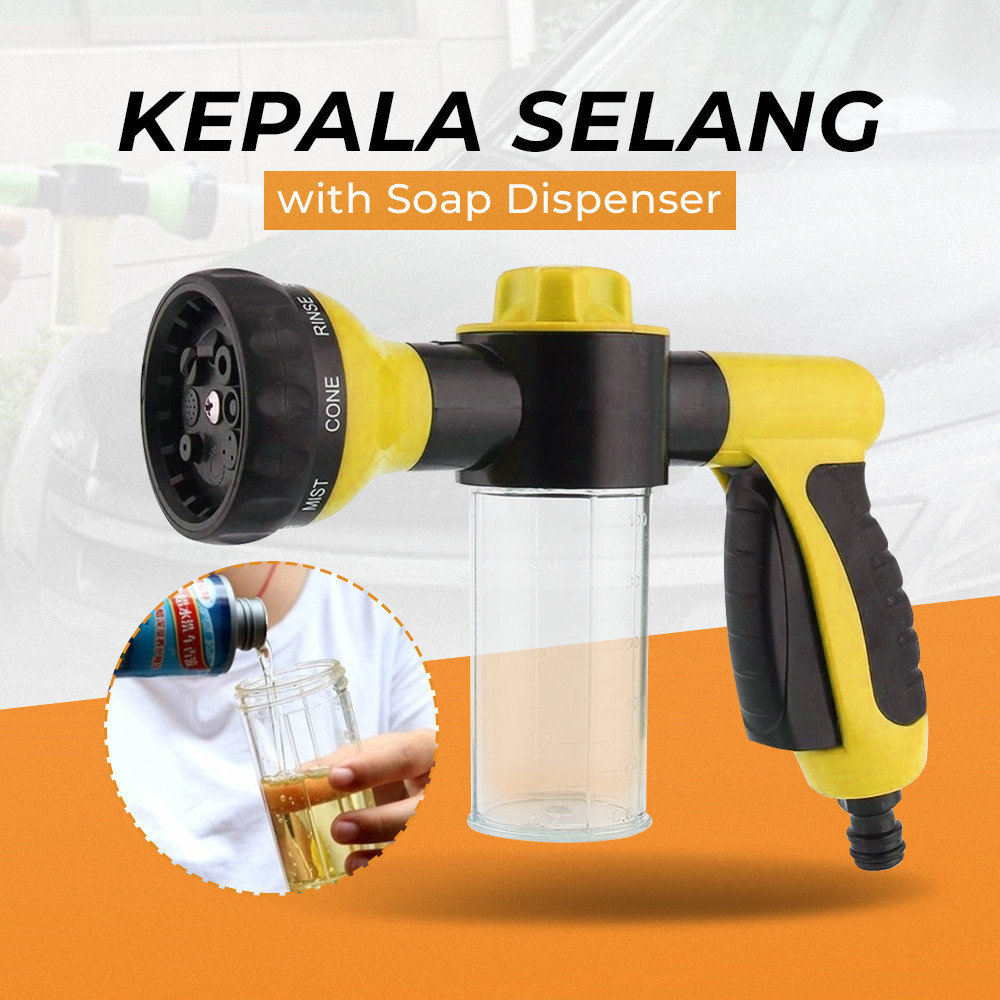 Jual Alat Kepala Semprotan Penyemprot Air Busa Foam Sabun Tekanan ...