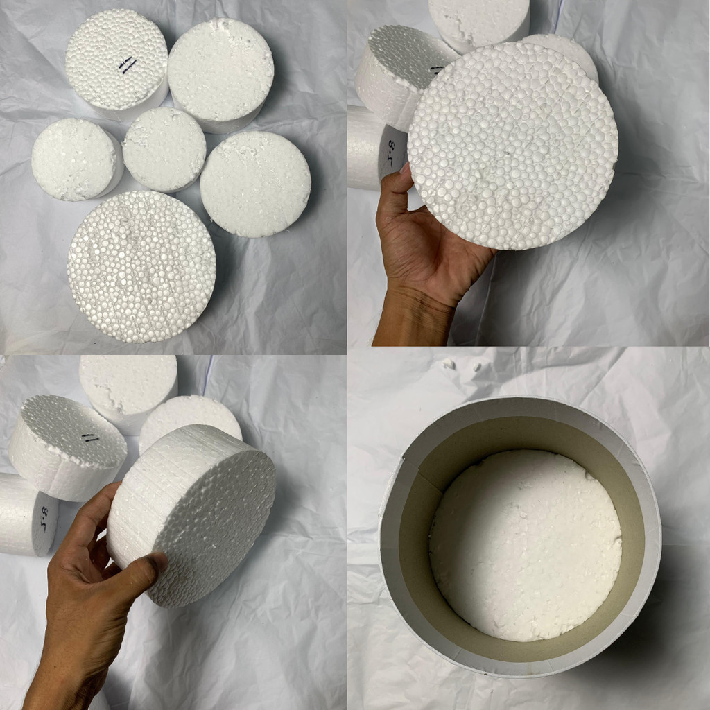 Jual Busa bunga bulat gabus buket bunga kering styrofoam florist ...