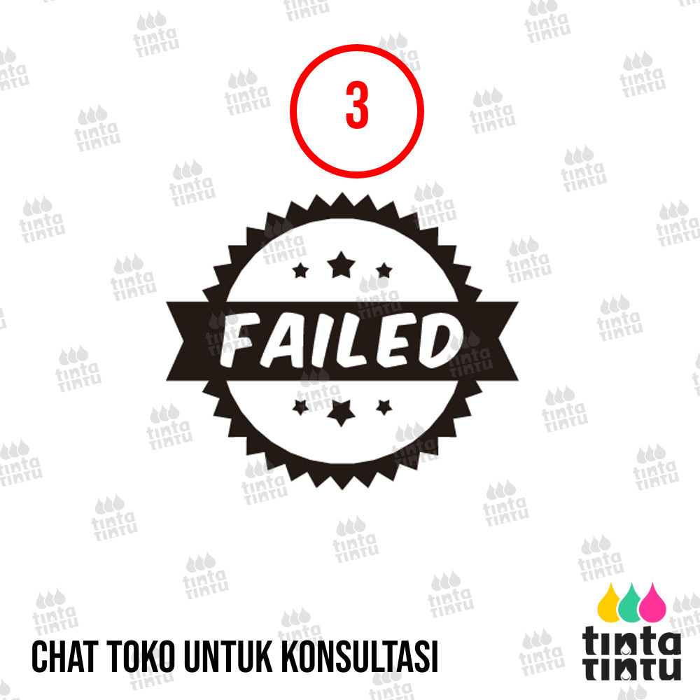 Jual Stempel Failed Custom | Shopee Indonesia