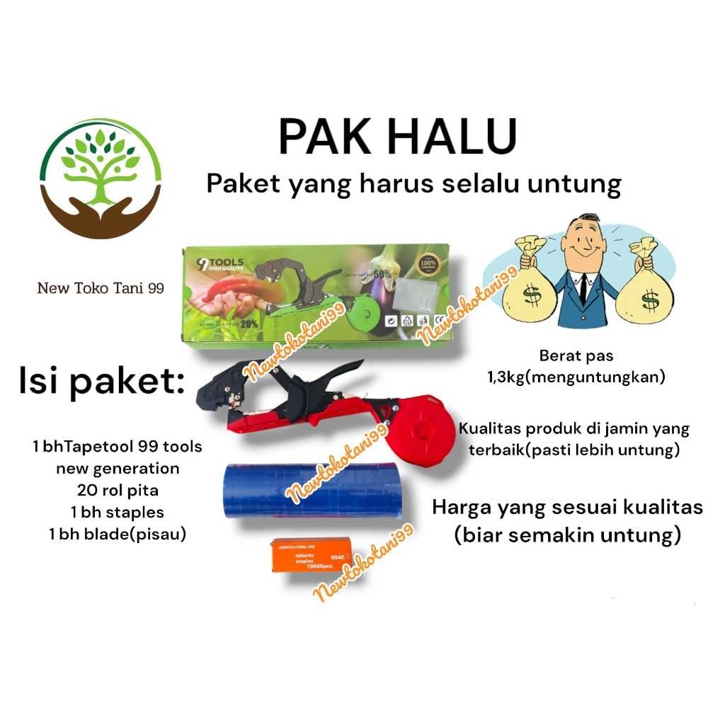 Jual Paket tapetool terbaru 99tools new generation PAK HALU tapetool model terbaru full set ...