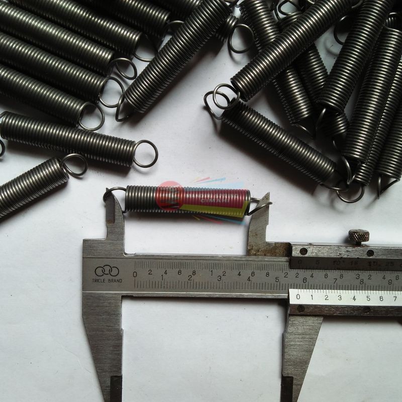 Jual Per Spring Tarik 1 mm Baja Panjang 58 mm | Shopee Indonesia