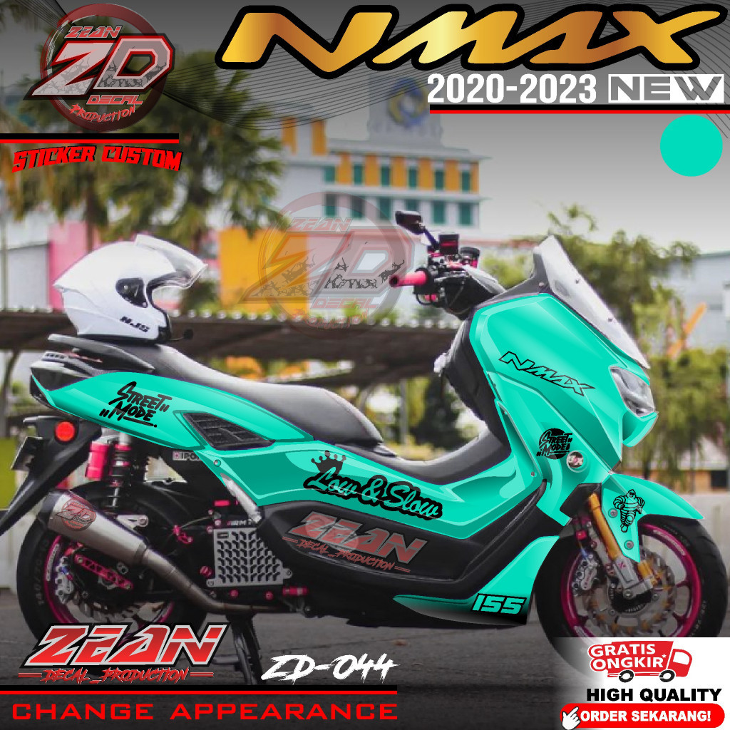 Jual (COD) TERBARU Decal Sticker Yamaha Nmax 155 New 2020 2021 2022 ...