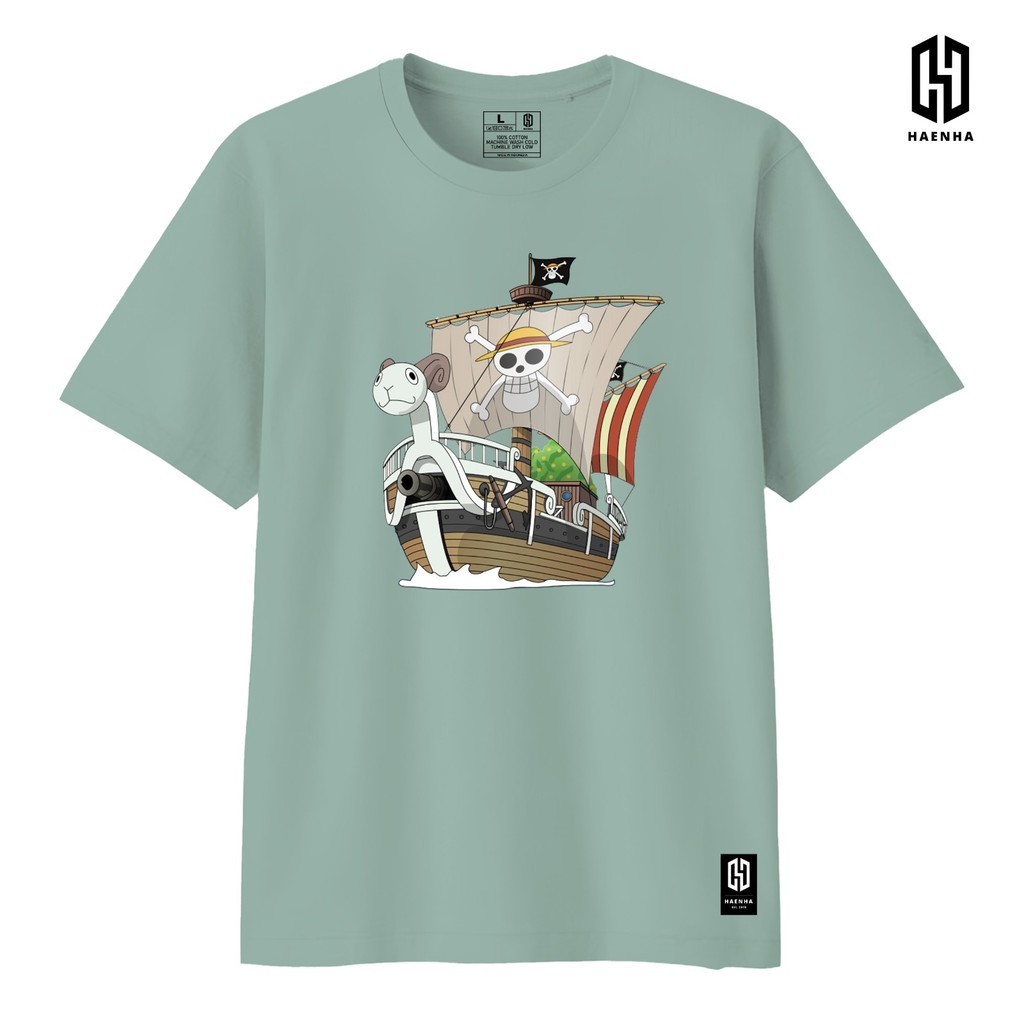 Jual HAENHA One Piece Pirrate Ship Baju Kaos Distro - T shirt Sablon ...