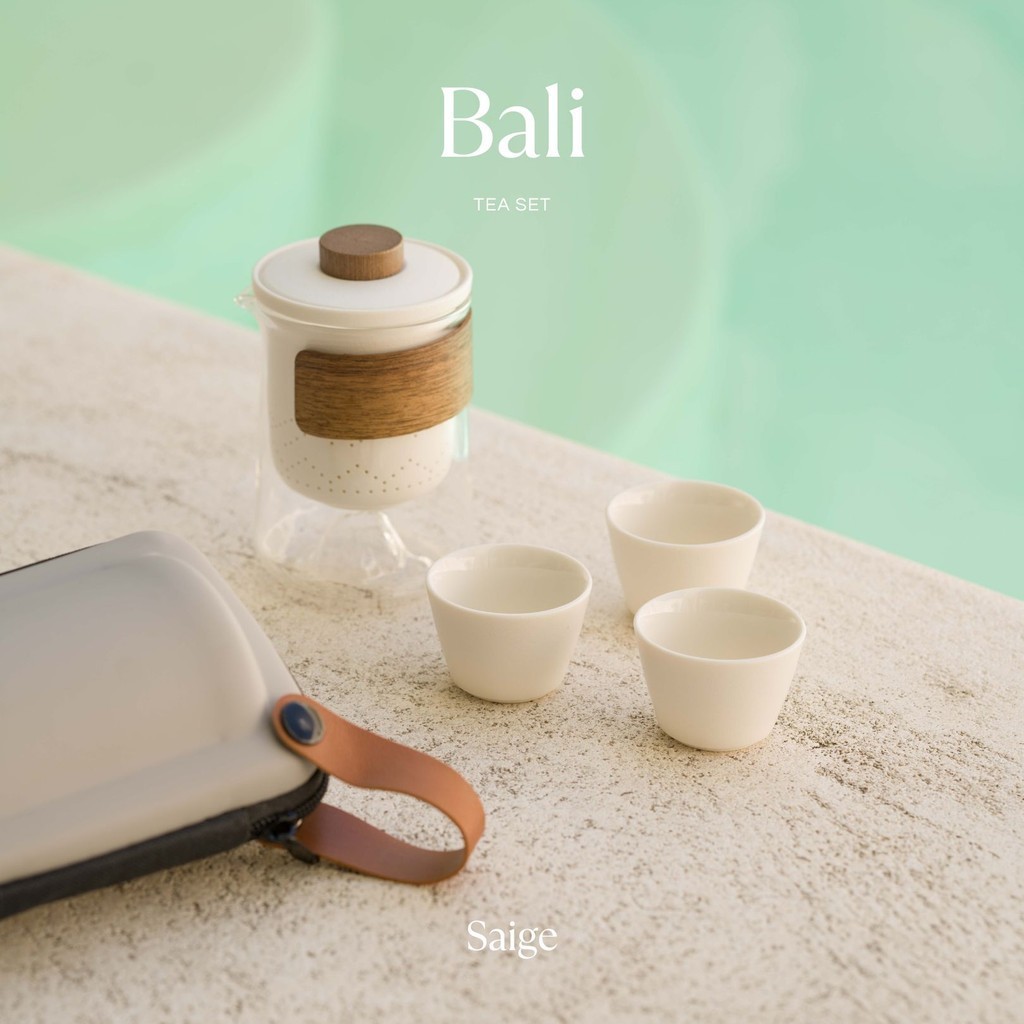 Jual [SAIGE] BALI Tea Pot Tea Set Aesthetic Nordic Minimalis Cangkir ...