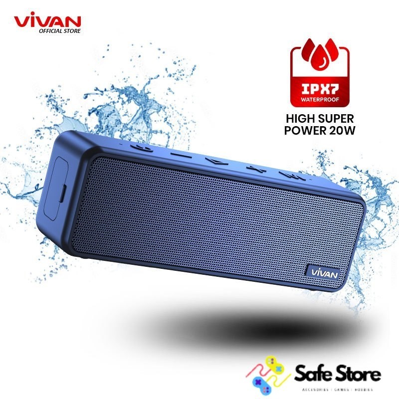 Jual Speaker Bluetooth VIVAN VS20 Wireless Audio Portable Mega Bass ...