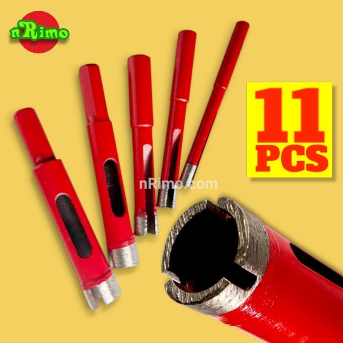 Jual Mata Bor Set Intan Diamond Holesaw Keramik Kaca Batu Granit Drill ...