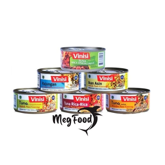 Jual Vinisi Tuna All Varian | Ikan Tuna Dalam Kaleng | Shopee Indonesia